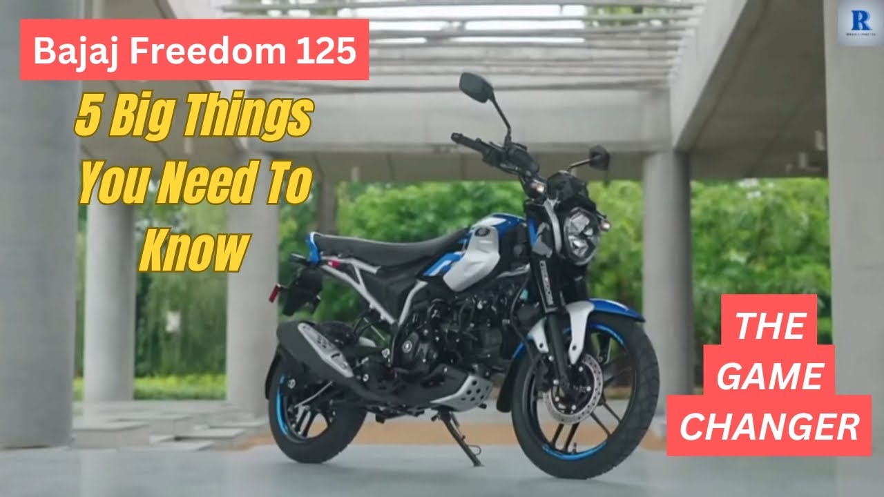 5 Big Things To Know About- Bajaj Freedom 125 CNG Bike 😱| World's First ...