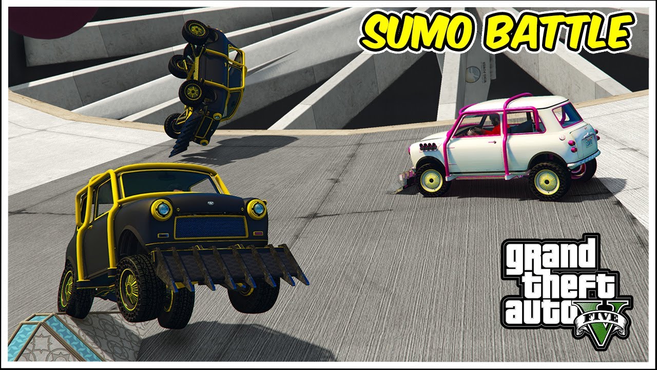 GTA5 Sumo Battle With Friends Is Pure Fun #pokerface #gaming # ...