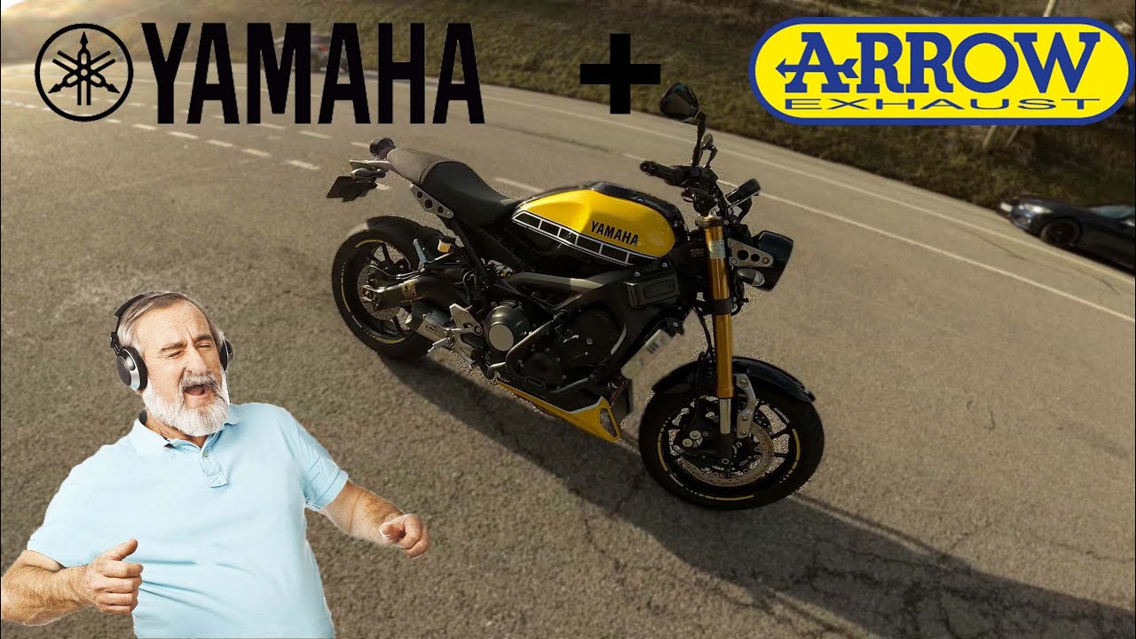 LE SON DE CE MOTEUR EST MAGIQUE 🎧| YAMAHA XSR900 [4K + PURE SOUND ...