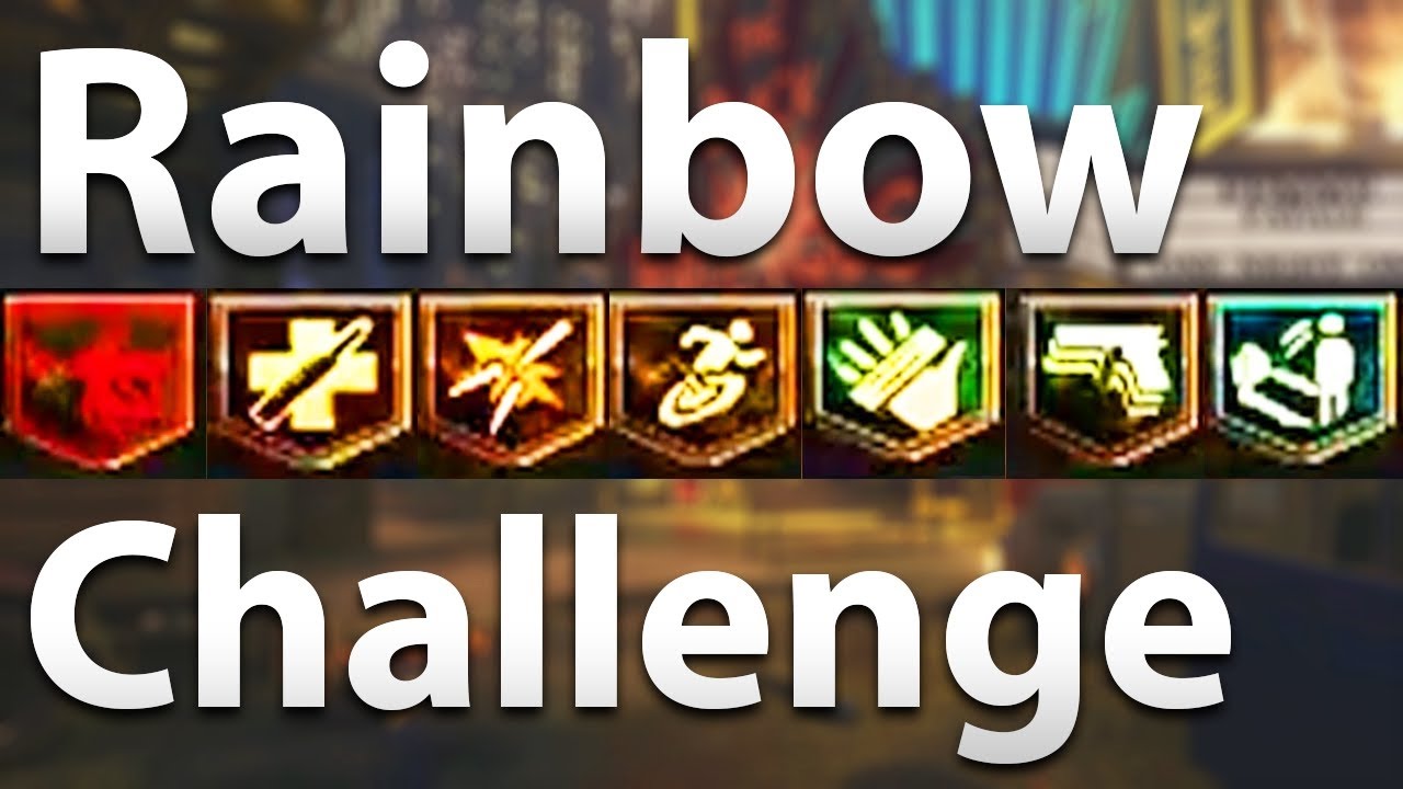 Rainbow Perk Challenge (COMPLETE) - YouTube