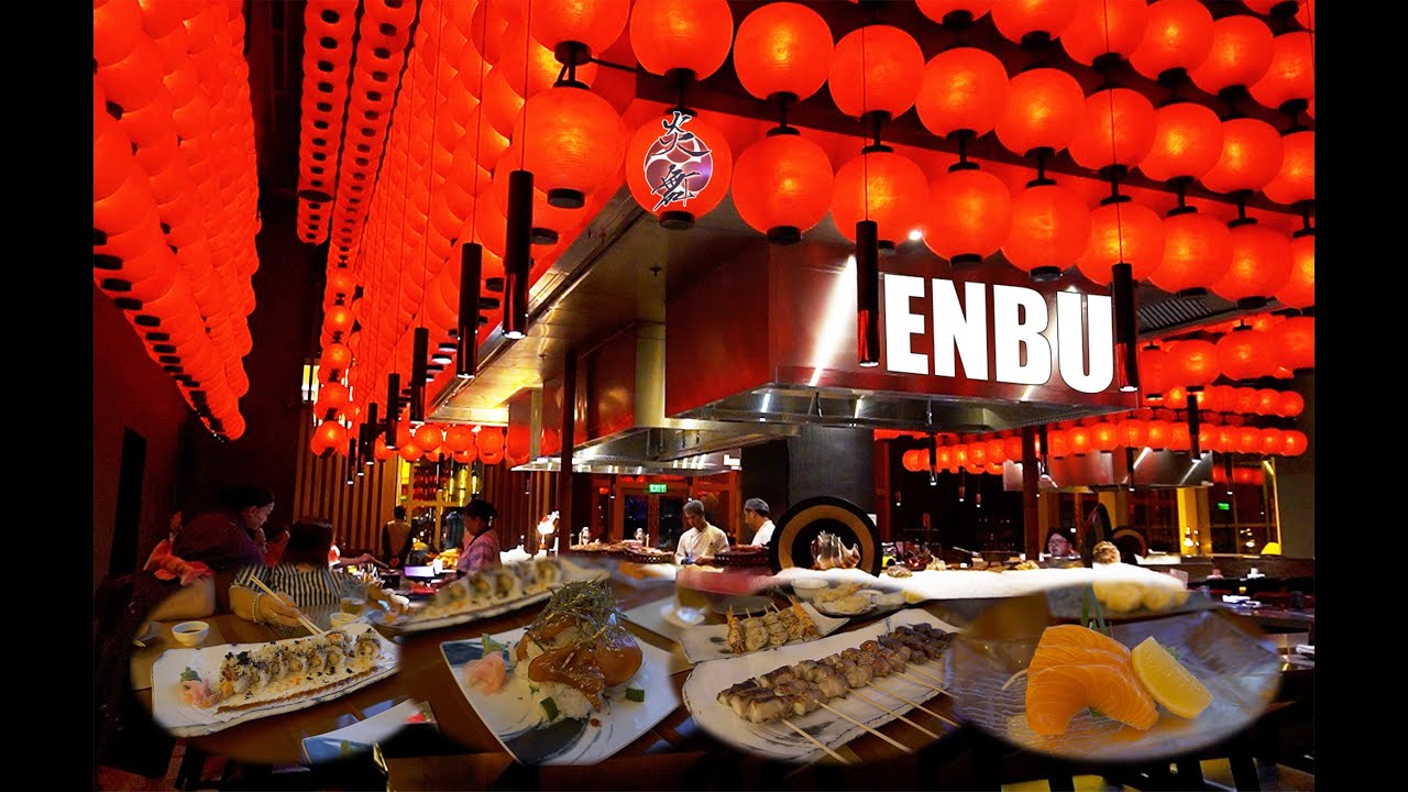 ENBU a Japanese Restaurant in OKADA - YouTube