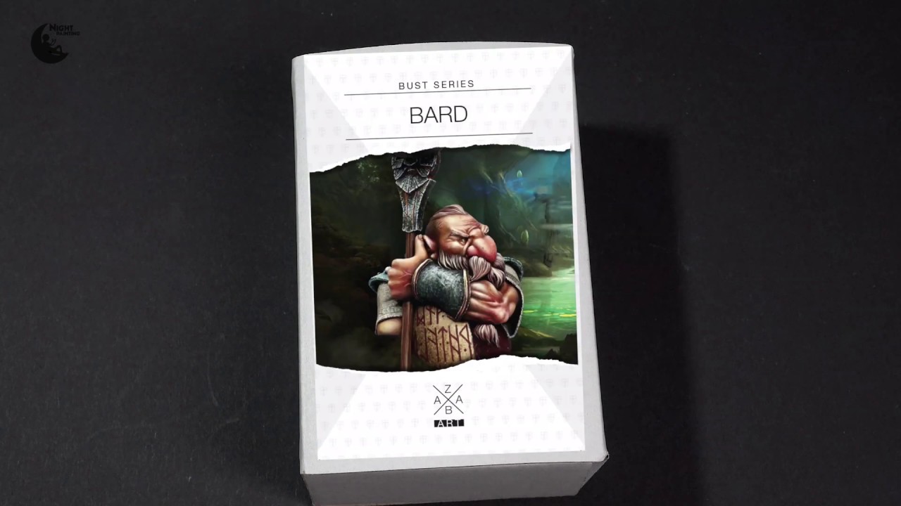 BARD - 1:9 bust - ZABA ART STUDIO - YouTube