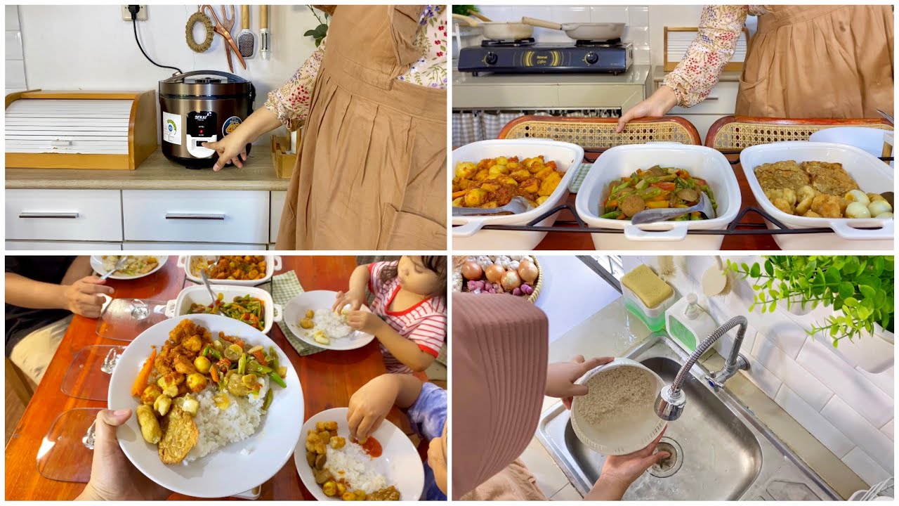 MEMASAK LAGI ‼️ MAKAN SAMPE NAMBAH NAMBAH DENGAN LAUK SEDERHANA ...
