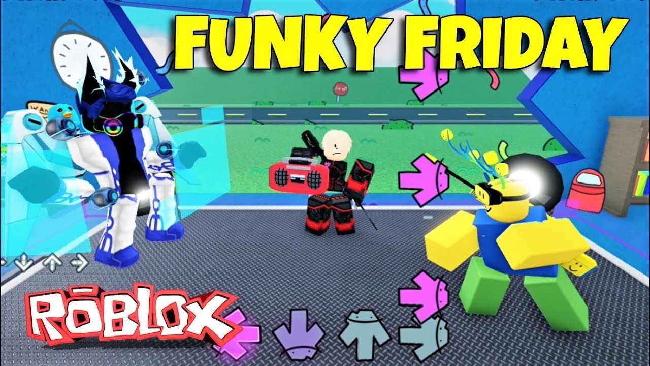 ROBLOX Funky Friday - playing with my subscribers! - YouTube