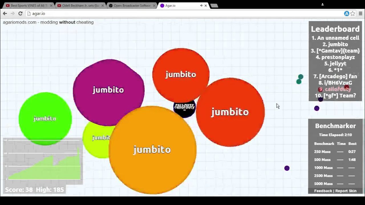 Agario Gameplay - YouTube