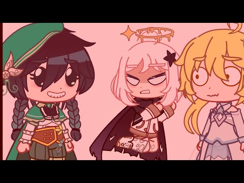 Venti and paimon friendship be like: ||Paimon and Venti skit||Genshin Impact||GC||