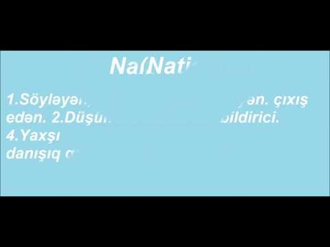 adların mənası N