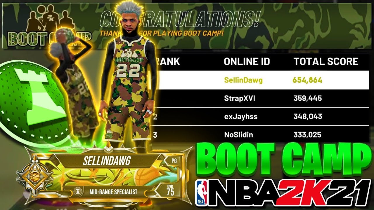I PLAYED THE LAST BOOT CAMP EVENT ON NBA 2K21 & FINALLY WON REWARDS ...