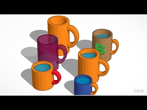 Tinkercad ile 3D TASARIM   Bardak yapımı