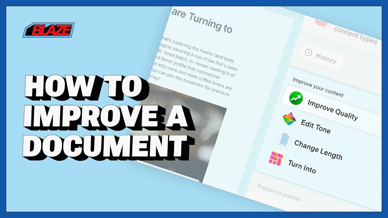 How to Improve a Document - YouTube