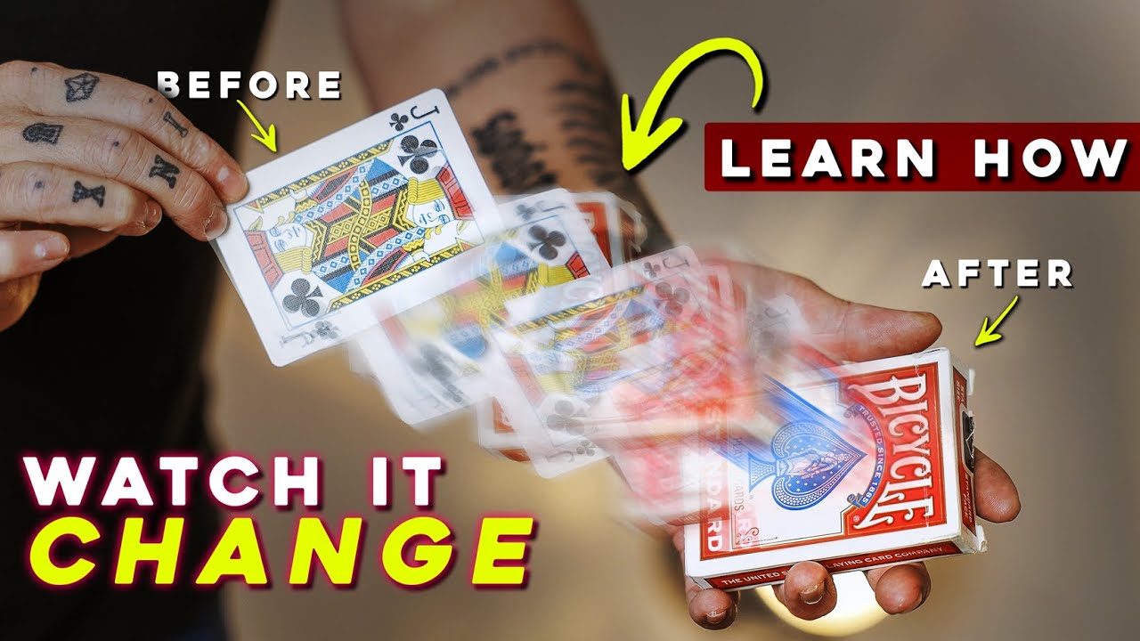 Got a Playing Card? Make It Transform Into Its Box with this Trick ...
