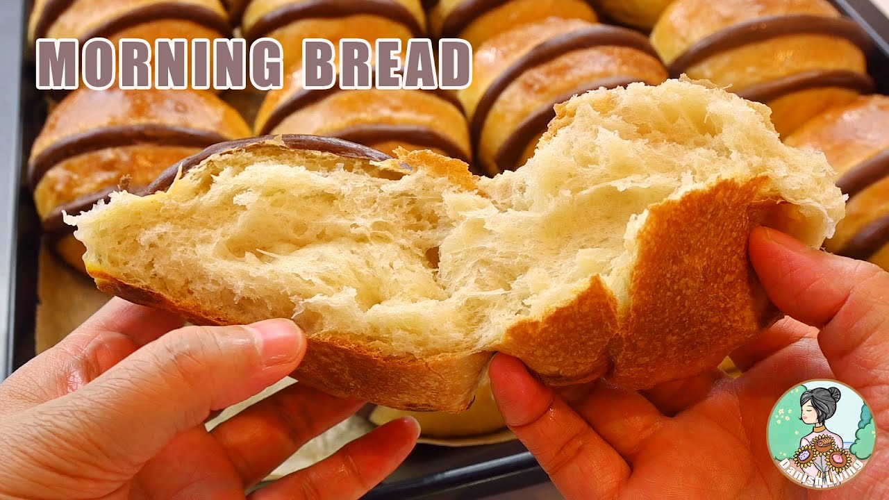 Yogurt morning bread, no KNEADING no WAITING TIME, super fluffy/soft ...