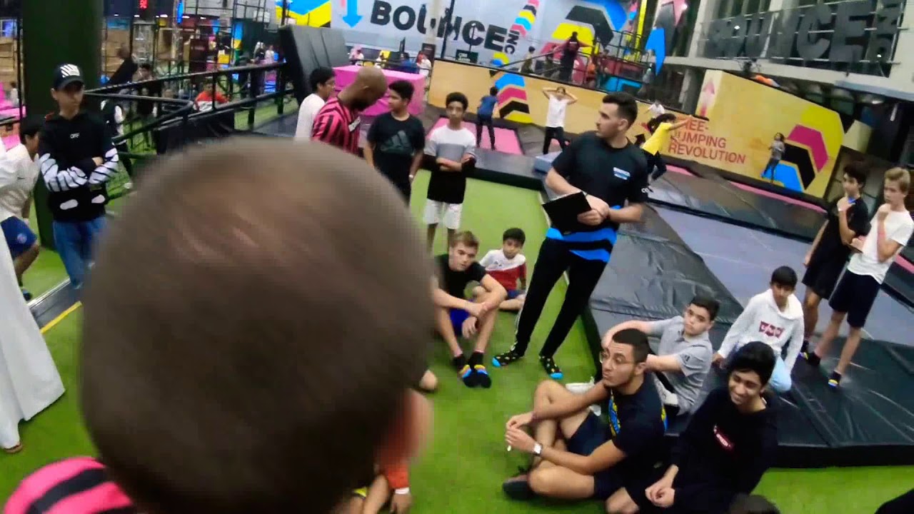 Bounce Qatar-first trampoline and wall running competition 🇶🇦🔥 - YouTube