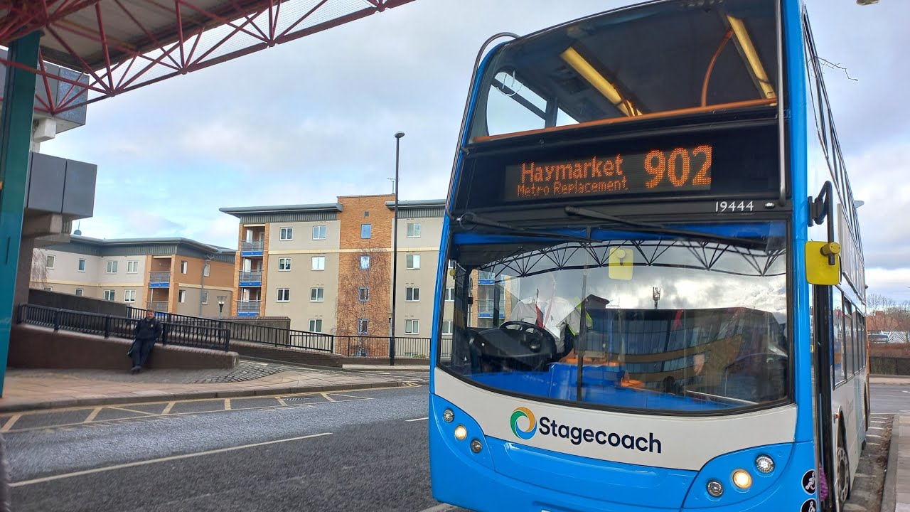 FULL ROUTE VISUAL: Nexus Metro Replacement 902 Newcastle Haymarket ...