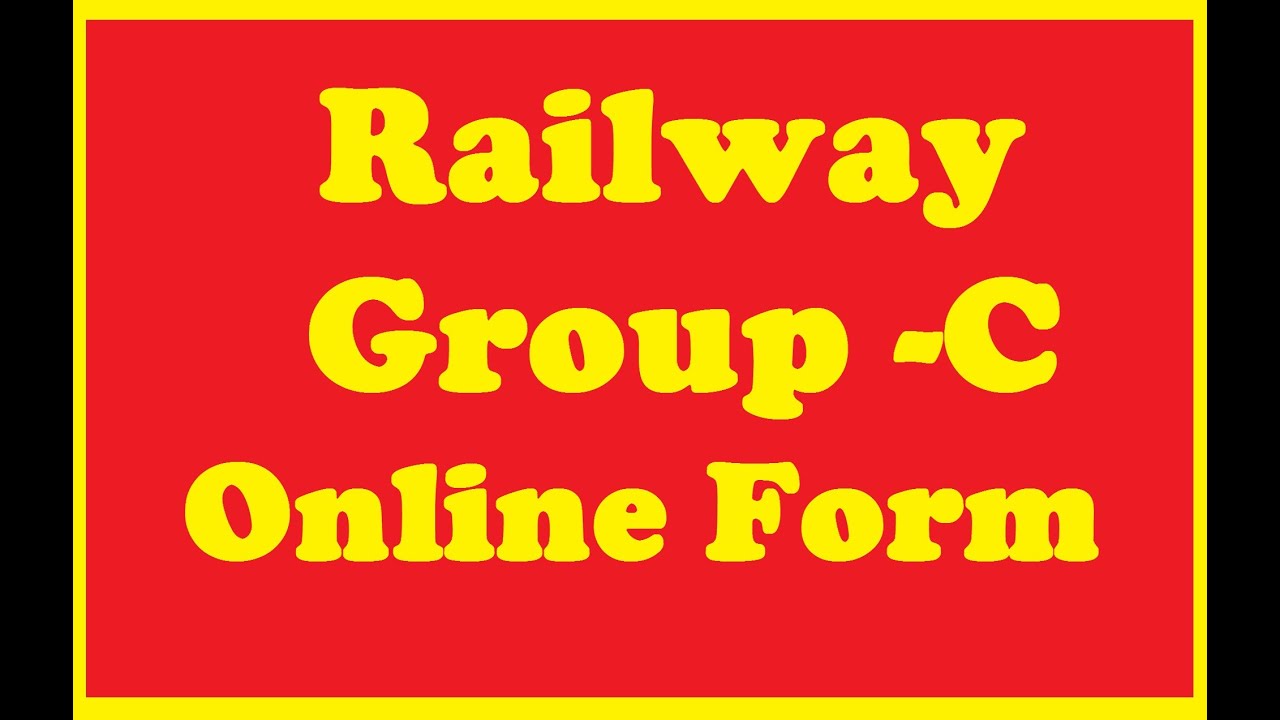 NWR Railway Group C Online Form 2020 - YouTube