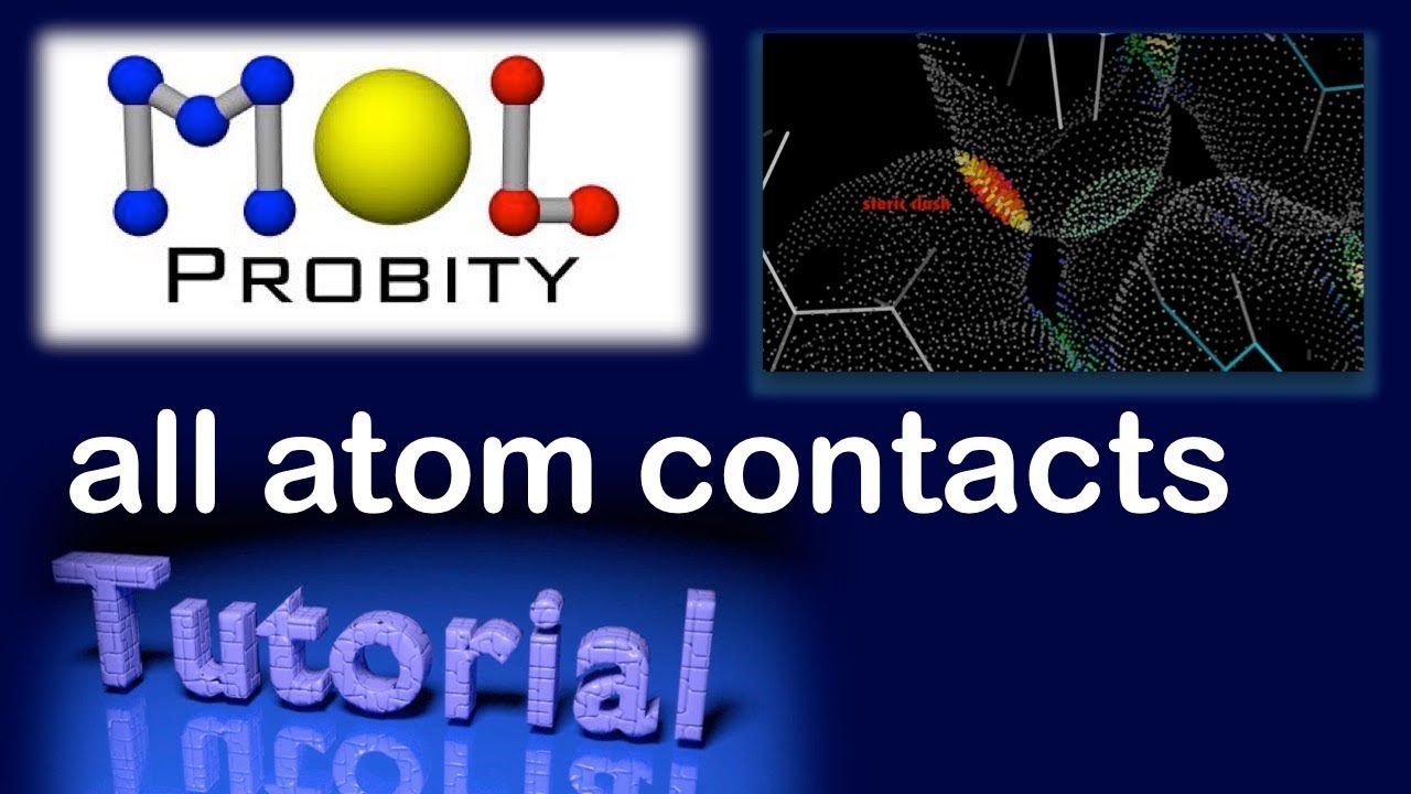 MolProbity: All atom contacts tutorial - YouTube
