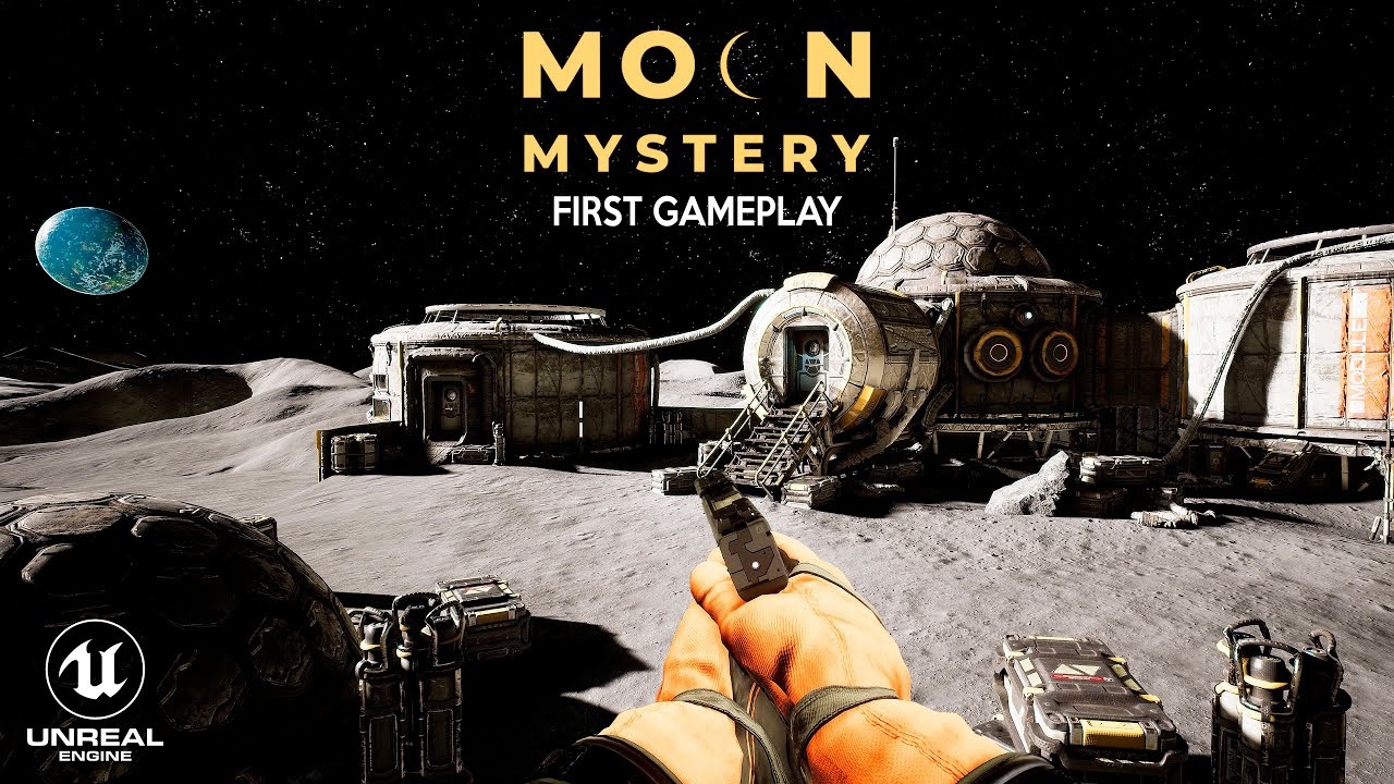 MOON MYSTERY First 20 Minutes of Gameplay | New Space Adventure in ...