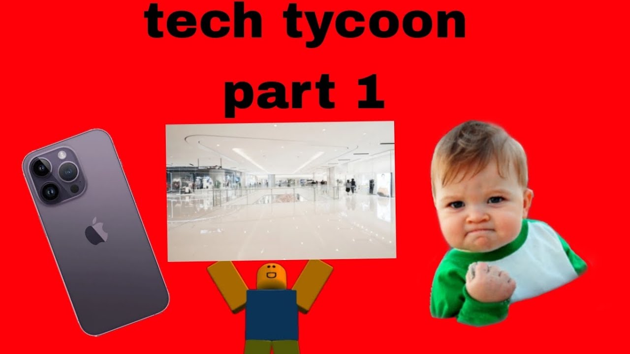 Roblox tech tycoon part 1 😀 - YouTube