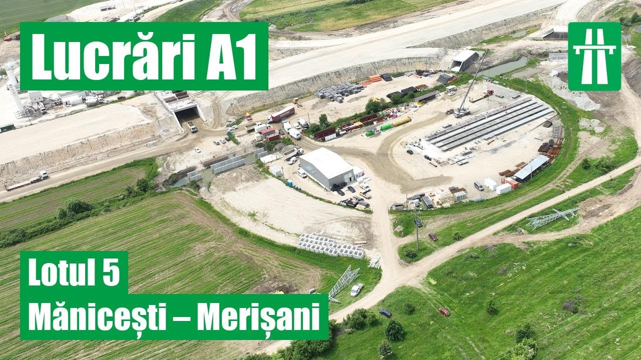 [08 IUN 2023] Lucrari A1 – Lotul 5, Manicesti – Merisani - YouTube