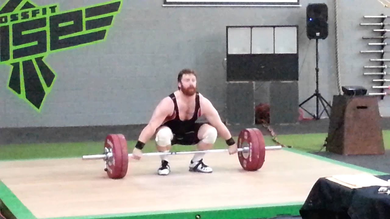 Tim Rawlings 125/275lbs snatch - YouTube