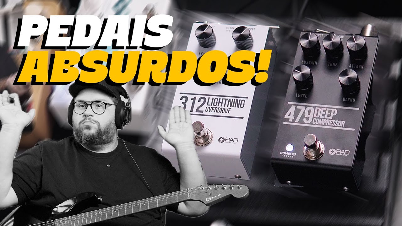 GANHEI UM PEDAL ABSURDO!!! RAD CUSTOM SHOP! - YouTube