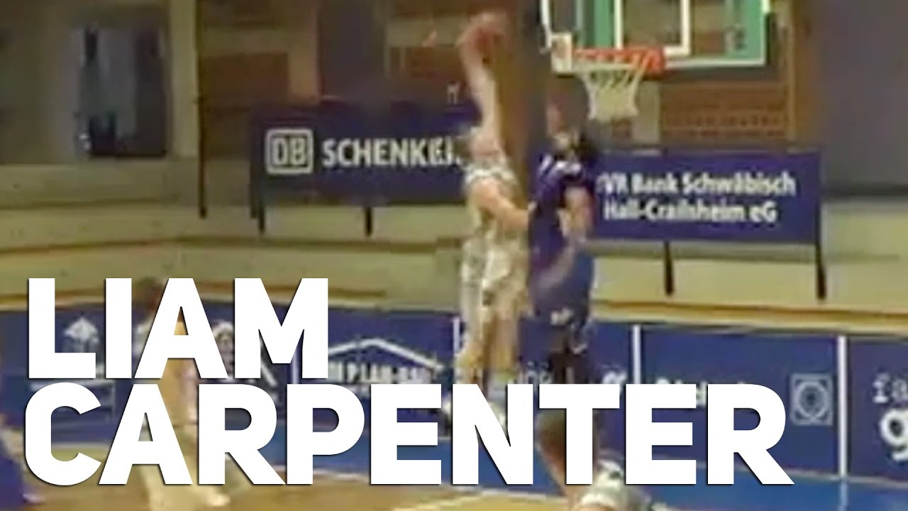 Liam Carpenter ('96) Serves Up HUGE Facial in Germany! - YouTube