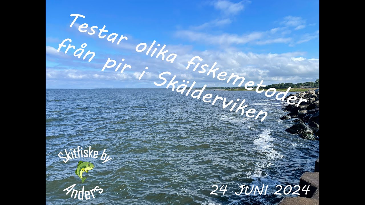 Testar olika metoder i Skälderviken. Horngädda och makrill. - YouTube