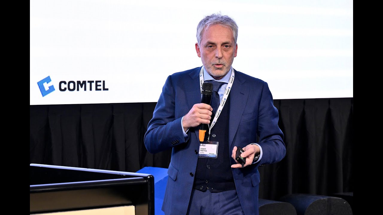 Kick Off Comtel 2025 - Intervista a Mattia Conti General Manager Comtel - YouTube