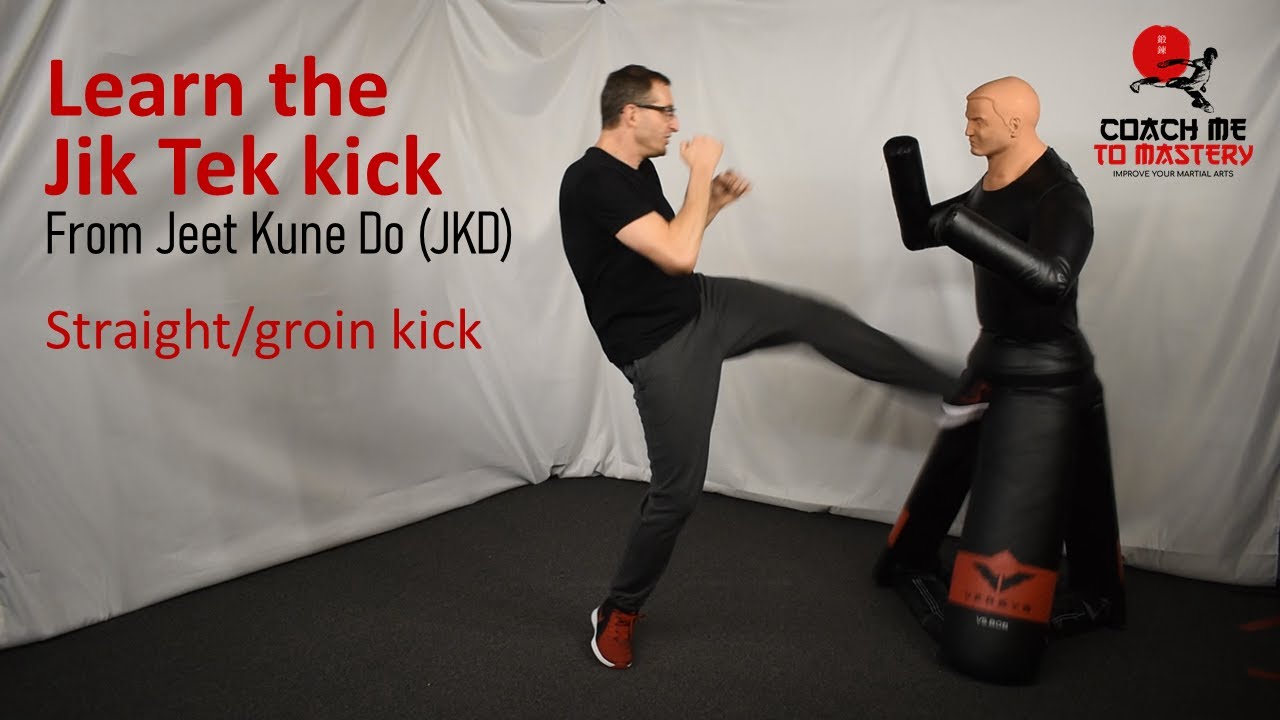 Learn the Jik Tek kick (straight groin kick) from Jeet Kune Do (JKD ...