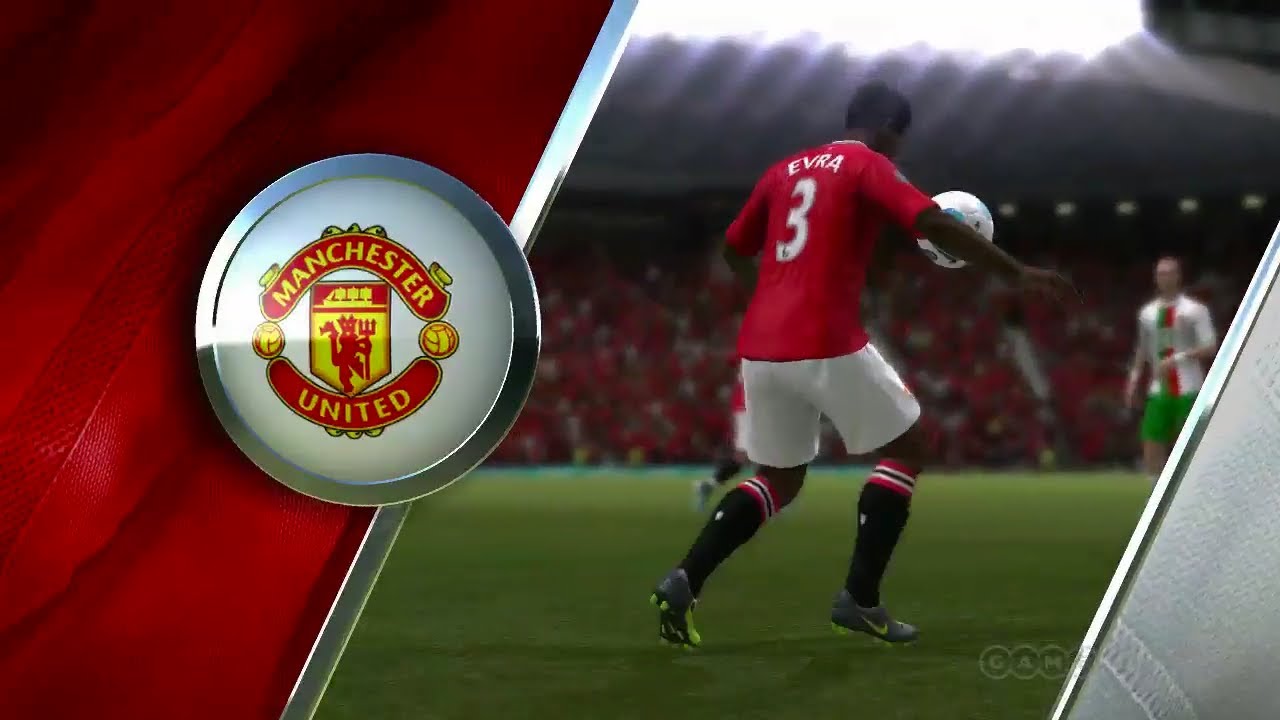 FIFA Soccer 12 Nani Diving Into the Goal Gameplay Movie - YouTube