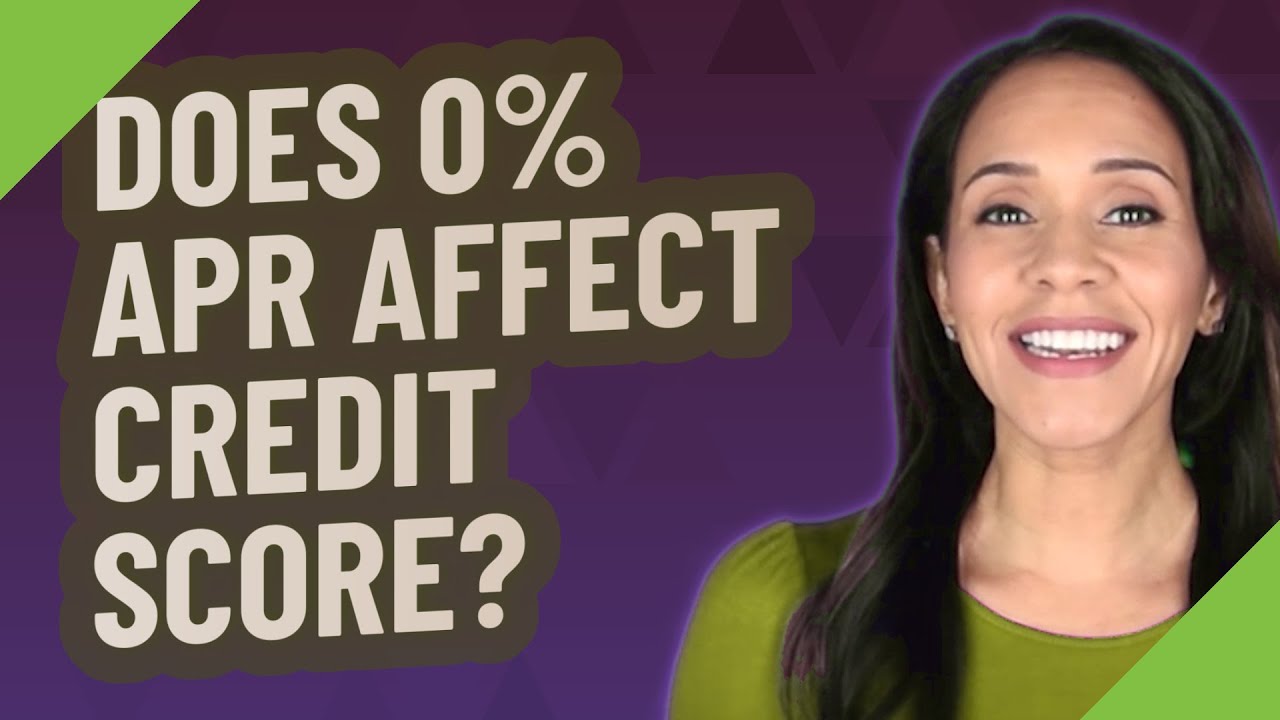 Does 0% APR affect credit score? - YouTube
