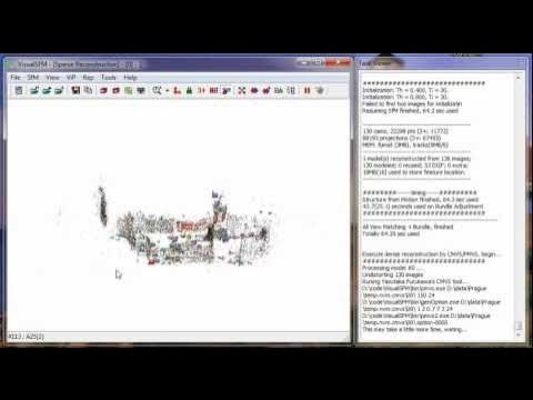 Structure from Motion with VisualSFM - YouTube