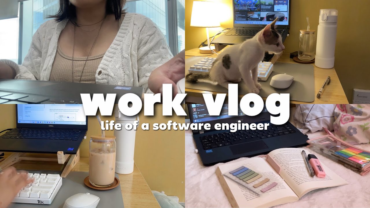work vlog | day in a life of a software engineer working in bgc + wfh setup, slow weekend - YouTube