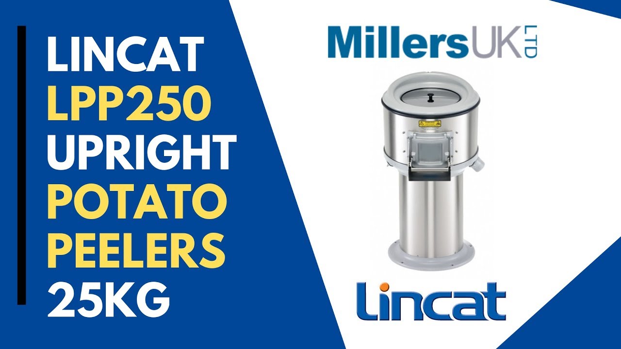 IMC Potato Peeler - LPP250 Upright Rumbler - YouTube