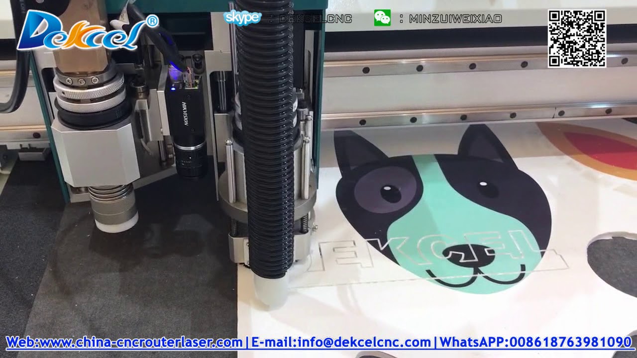 Router Modules PVC Acrylic Sheet Oscillating Knife Cutter Machine - YouTube