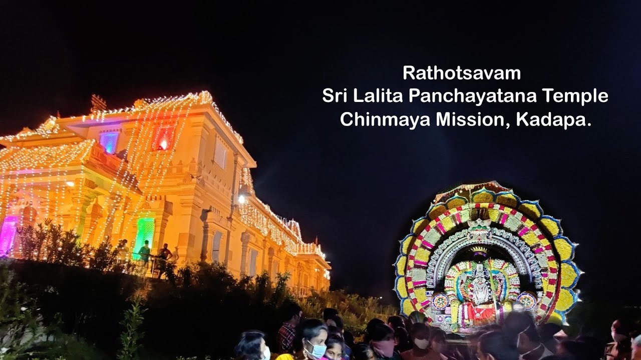 04 Sri Lalita Panchayatana Temple Navaratri Mahotsav | #ChinmayaMission ...
