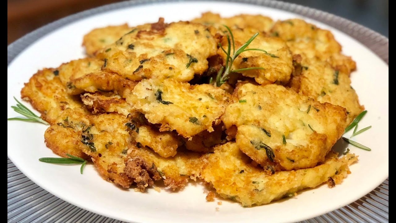 Qofte të shijshme me lulelakër - Cauliflower Patties - YouTube