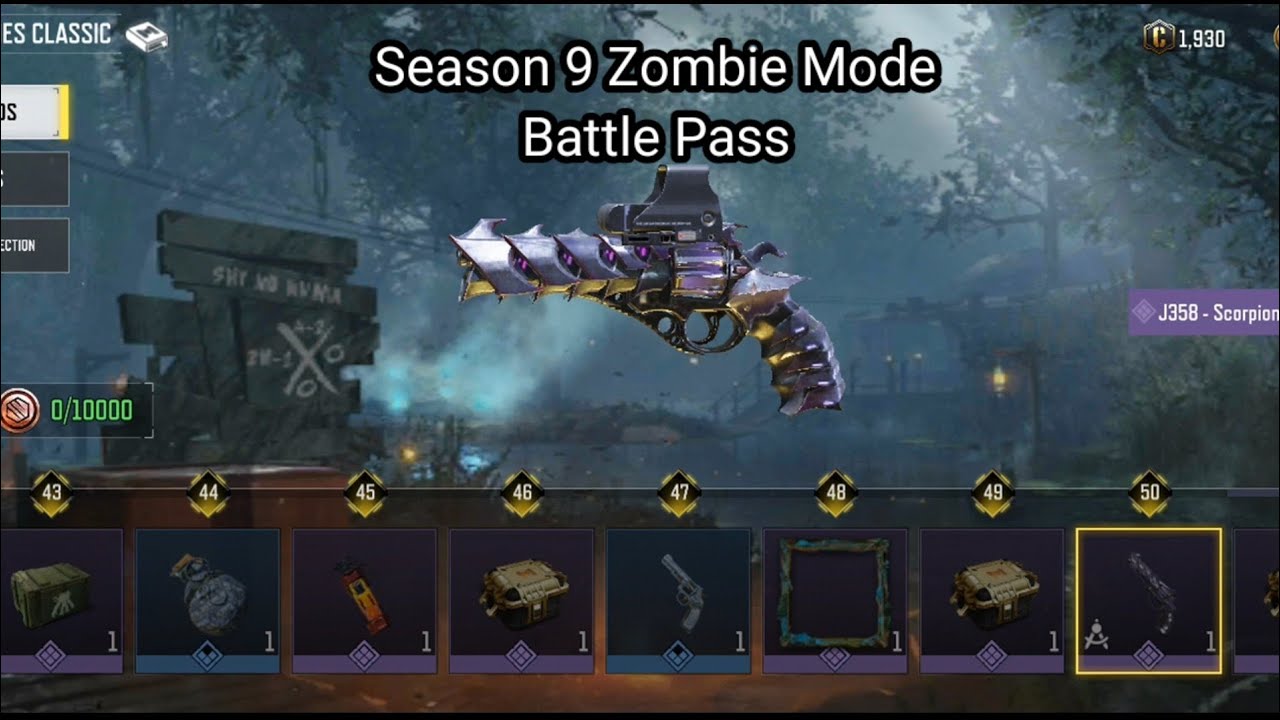 Zombies Battle Pass & Release Date - Codm Season 9 - YouTube