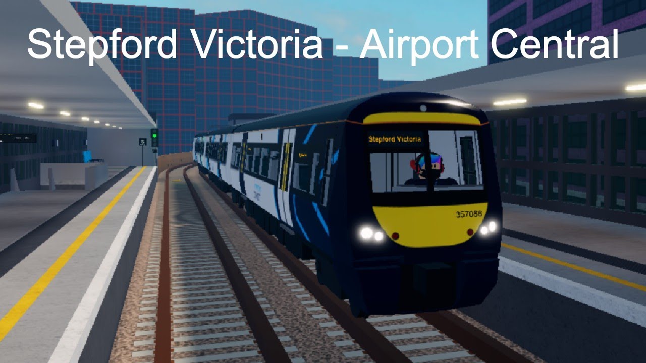SCR Timelapse | Stepford Victoria - Airport Central | Class 357! - YouTube