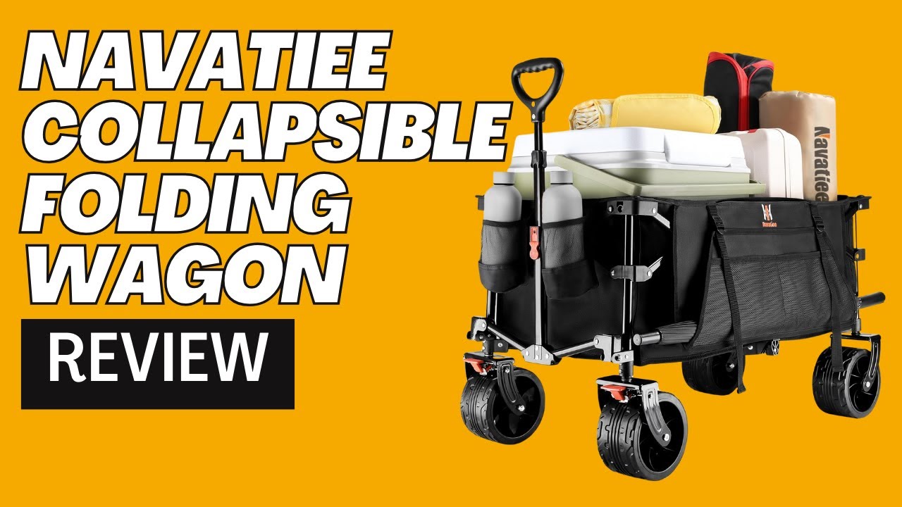 Navatiee Collapsible Folding Wagon Review - YouTube