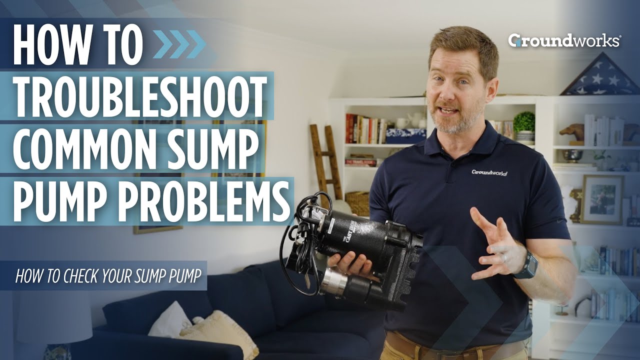 How to Troubleshoot Common Sump Pump Problems - YouTube