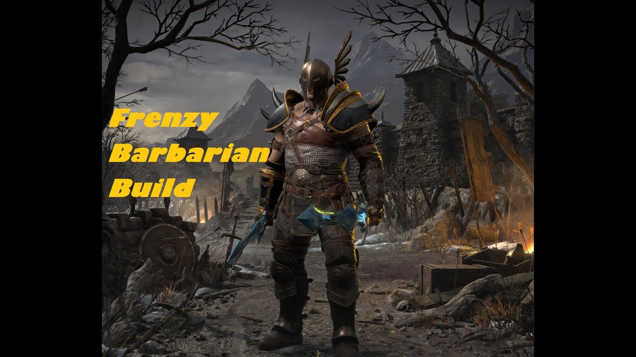 Frenzy Barbarian build ( d2r ) no Sunder charm needed - YouTube