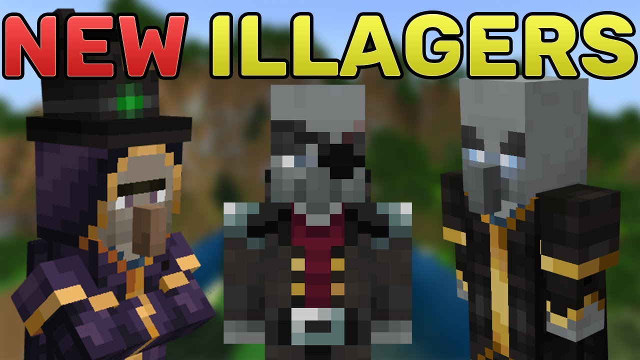 This Minecraft Addon Makes Illagers Look Better! - YouTube