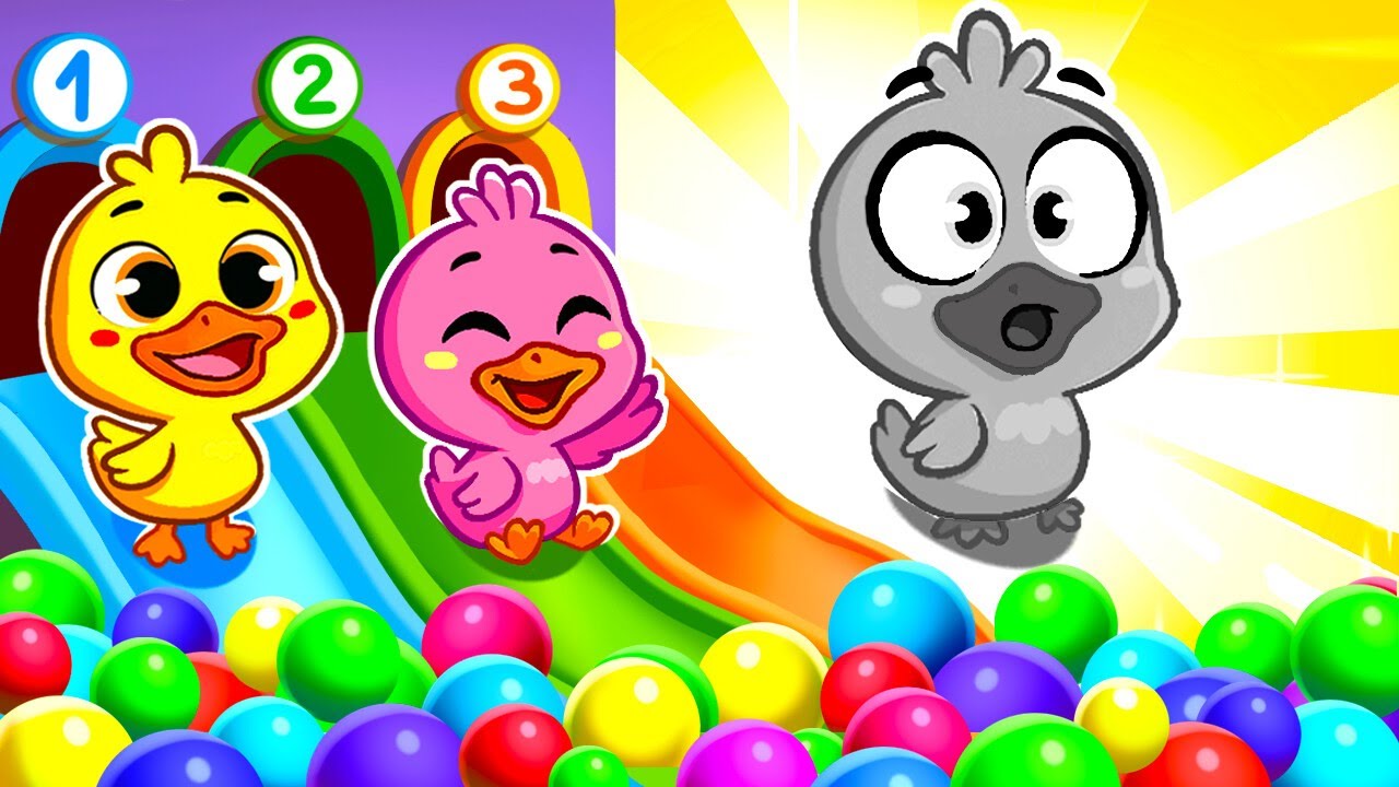 🦆 5 Color Ducks Song! 😍 | Funny Kids Songs & Rhymes by Chaka Kids - YouTube