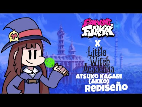 atsuko kagari (akko) versión friday night funkin (rediseño)
