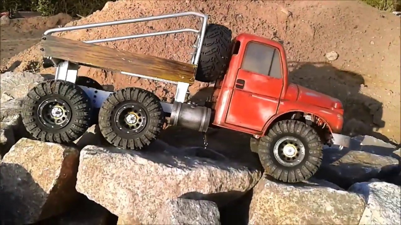 RC TRUCK TRIAL Tatra 148 6x6 - YouTube