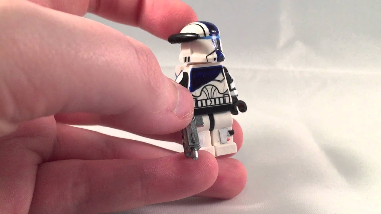 Lego Star Wars custom clone commando Niner - YouTube