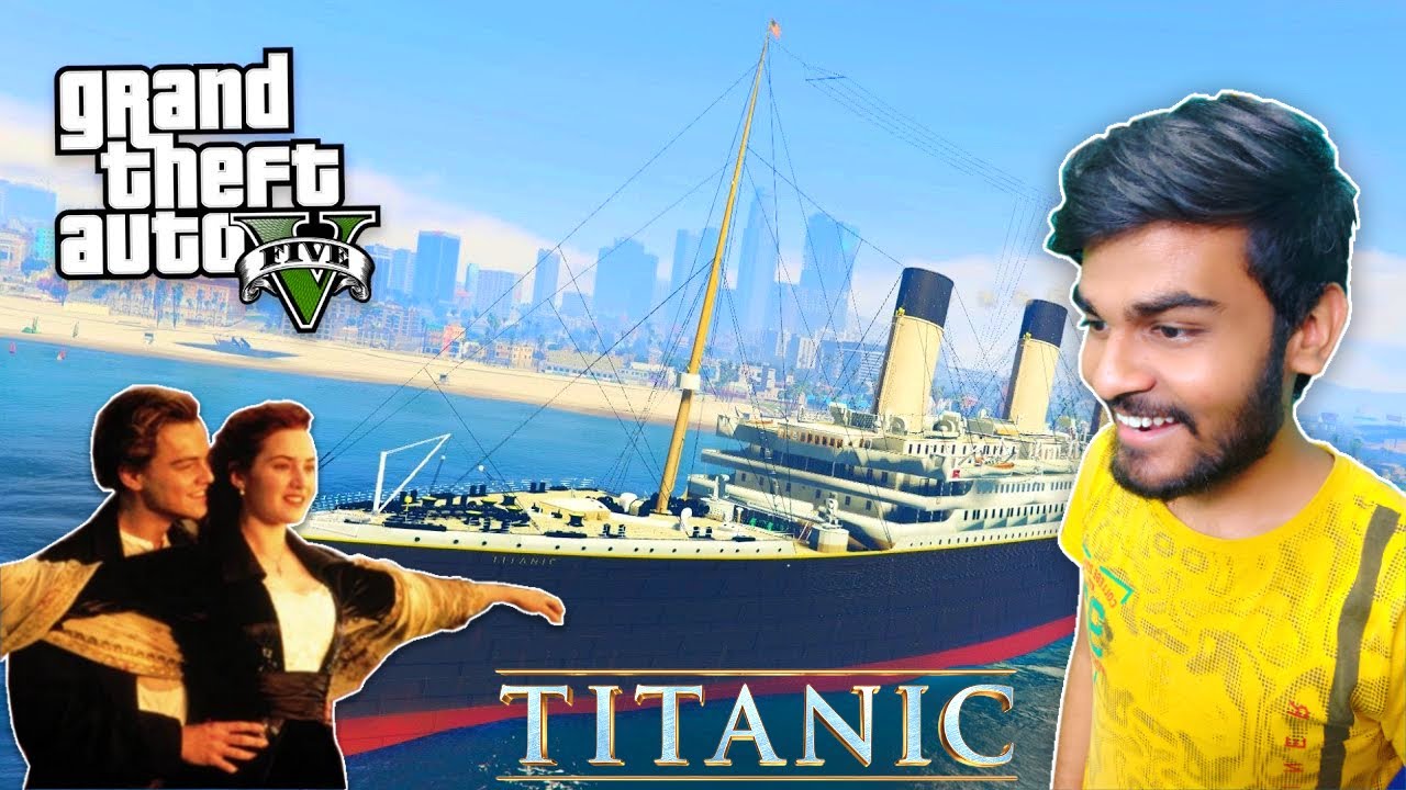 Franklin Found TITANIC SHIP in GTA 5😨 GTA 5 Tamil | GTA Tamilan - YouTube