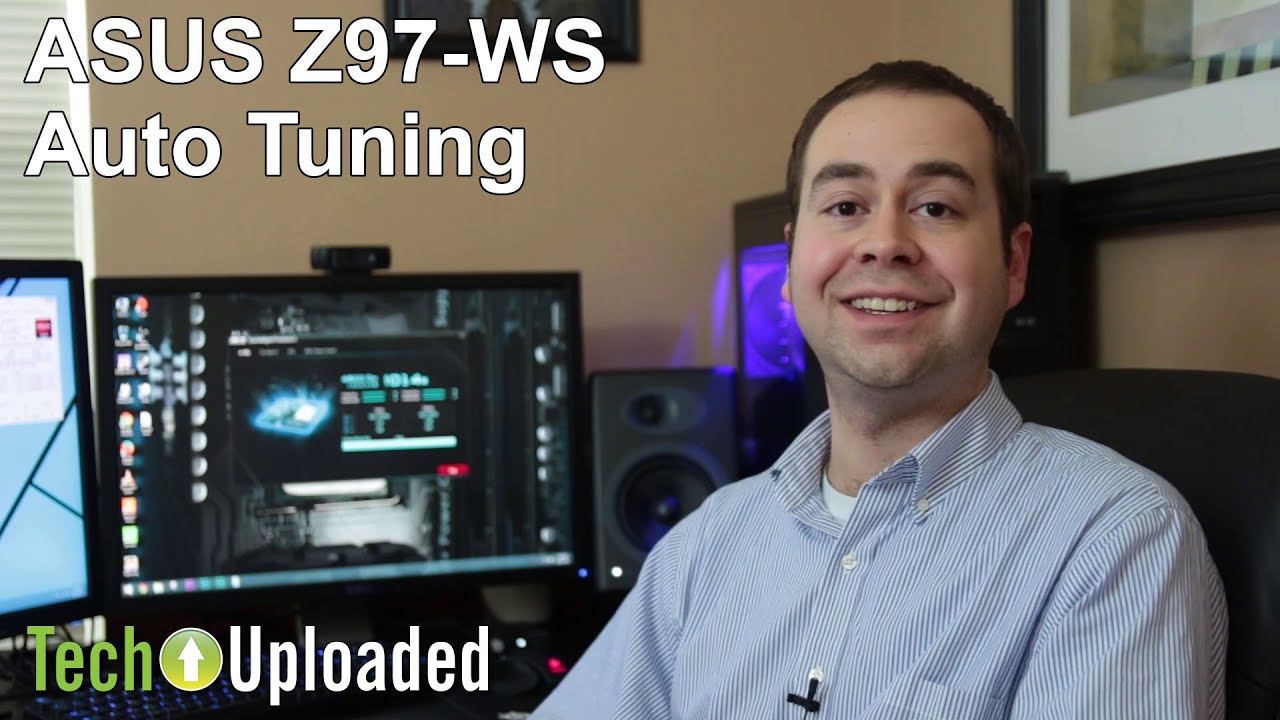 Playing around with ASUS Z97-WS Auto Tuning - YouTube