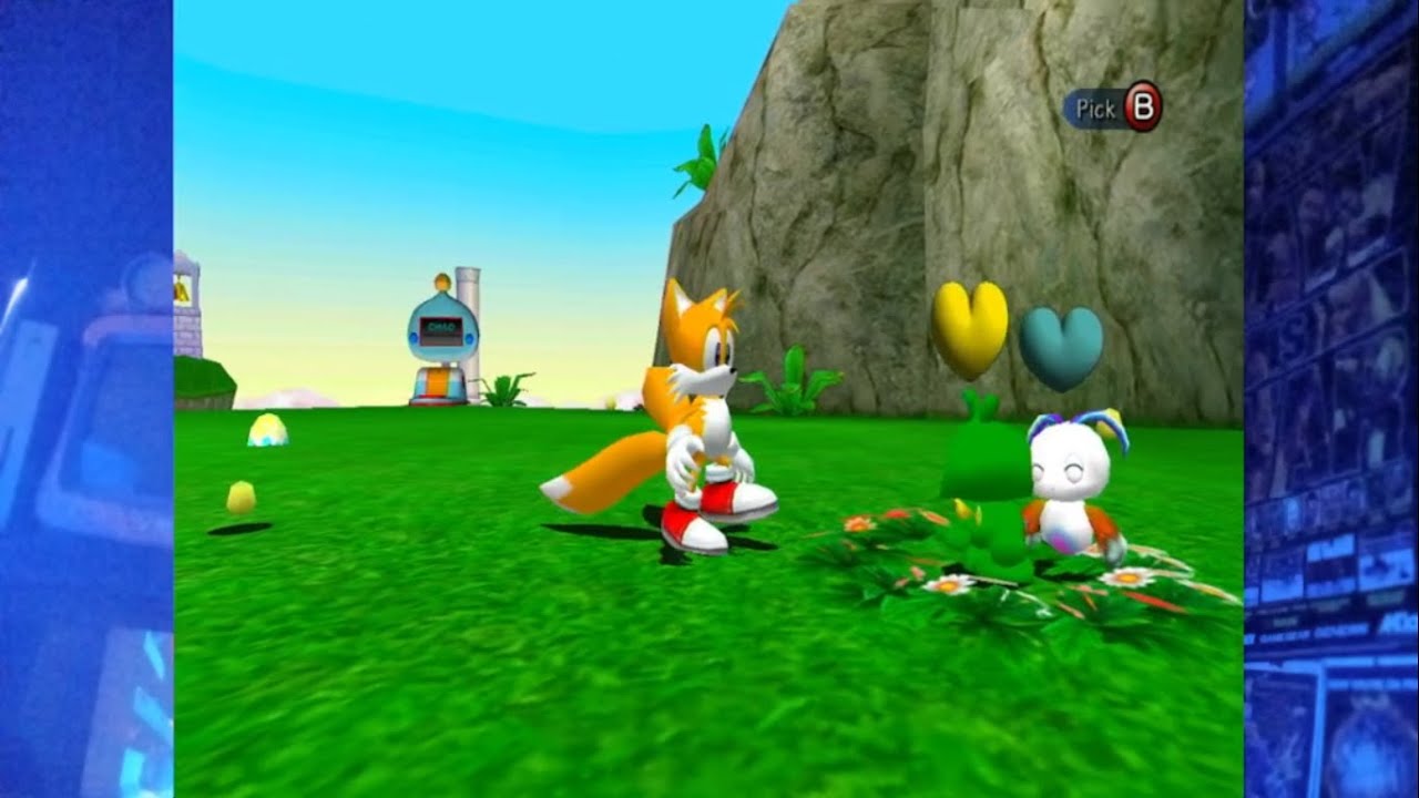 Breeding Chao Sonic Adventure 2 Tails Hero Garden - YouTube
